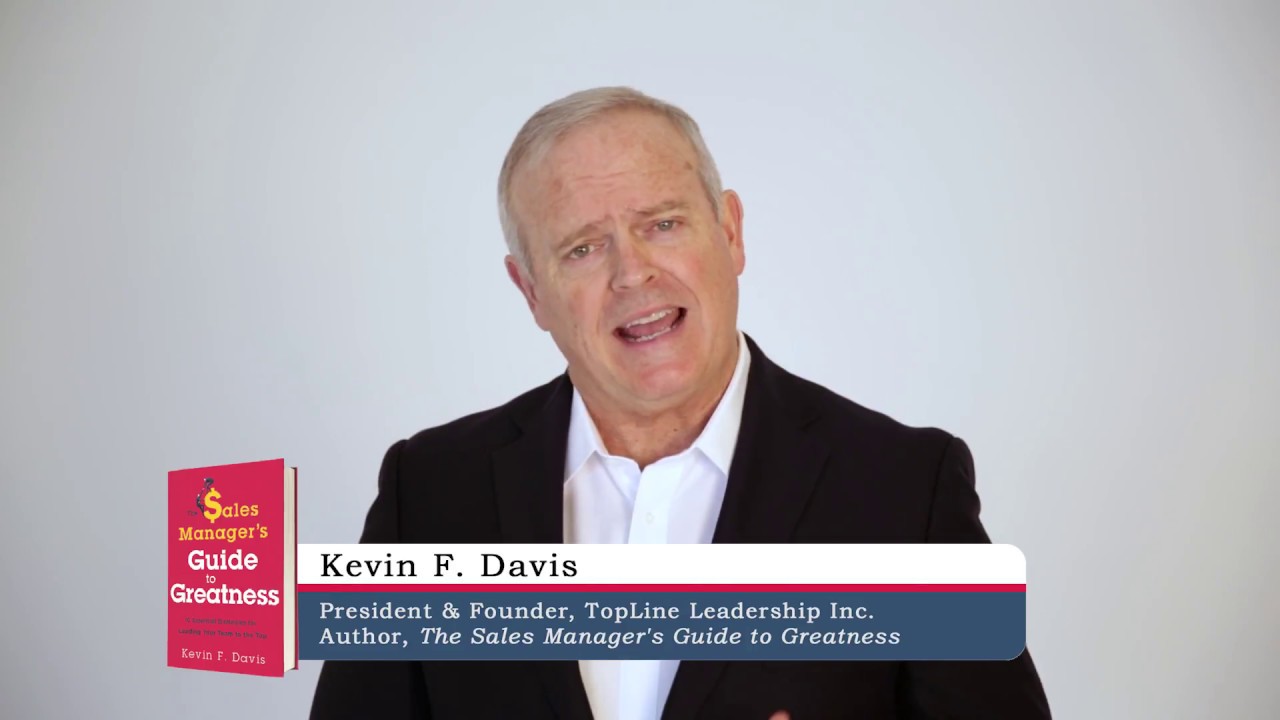 The Sales Manager's Guide to Greatness by Kevin Davis - SalesPOP!