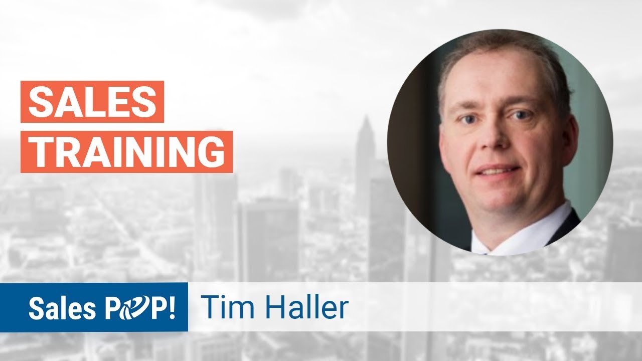 What Makes The Real Difference in Sales Training? by Tim Haller - SalesPOP!