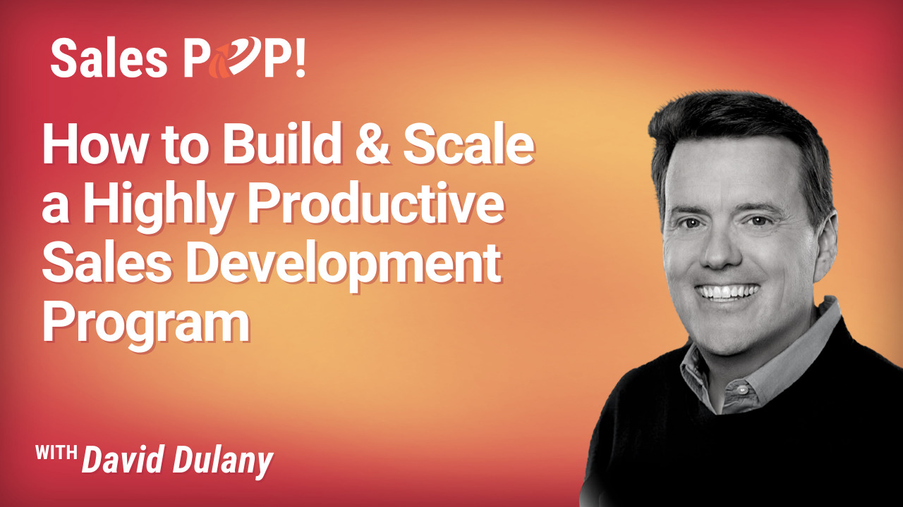 How to Build and Scale a Highly Productive Sales Development Program ...