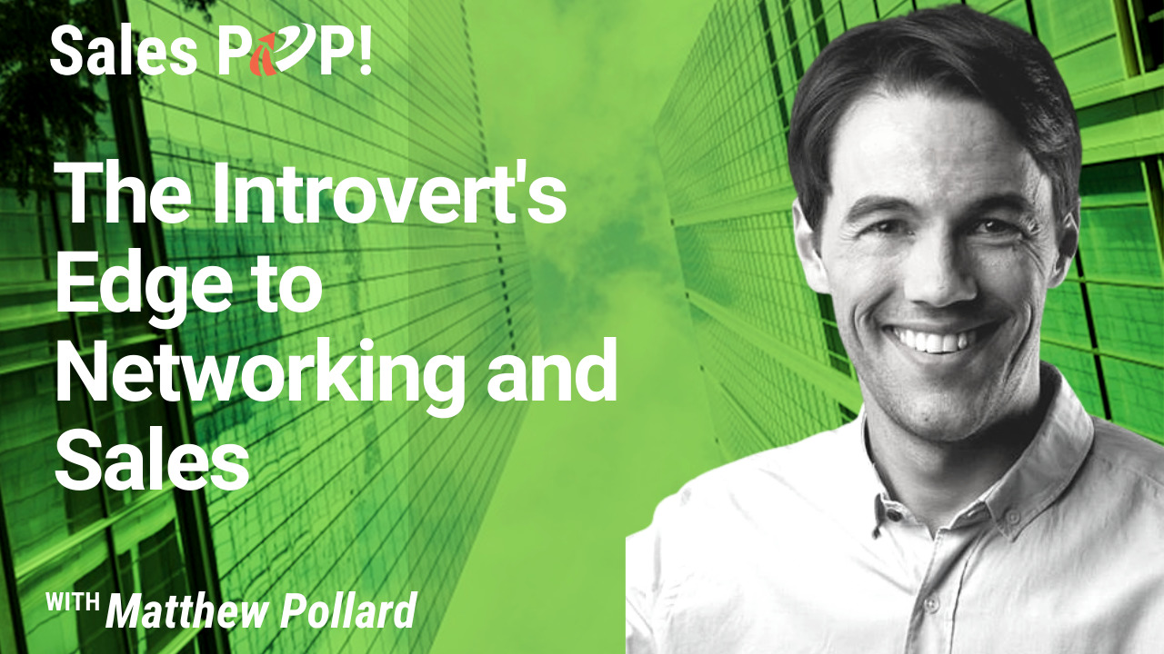 The Introvert's Edge to Networking and Sales (video) by Matthew Pollard ...