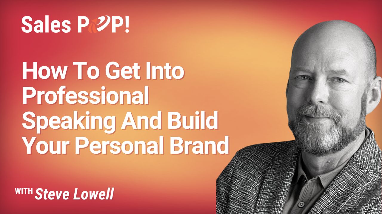 How To Get Into Professional Speaking And Build Your Personal Brand ...