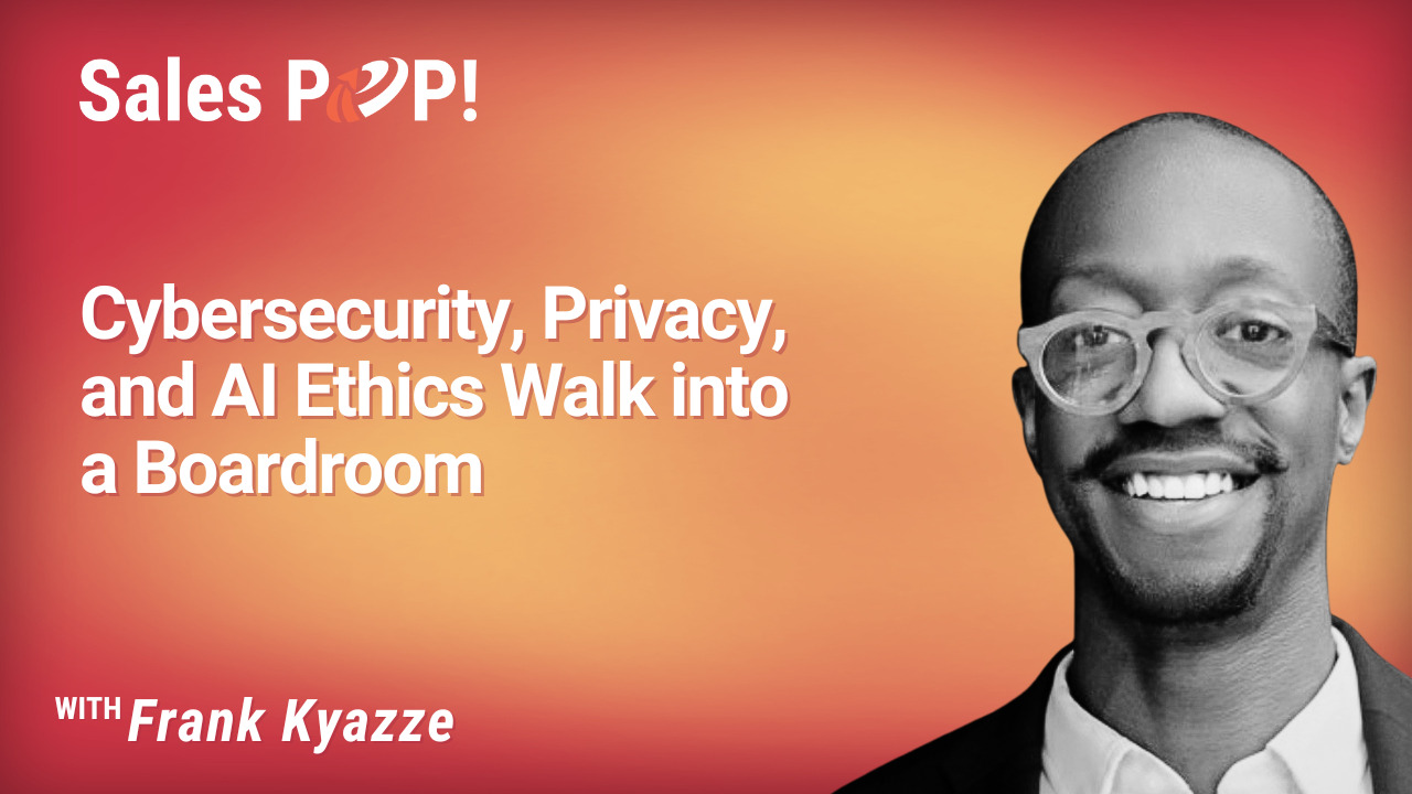 Cybersecurity, Privacy, and AI Ethics Walk into a Boardroom (video) by ...