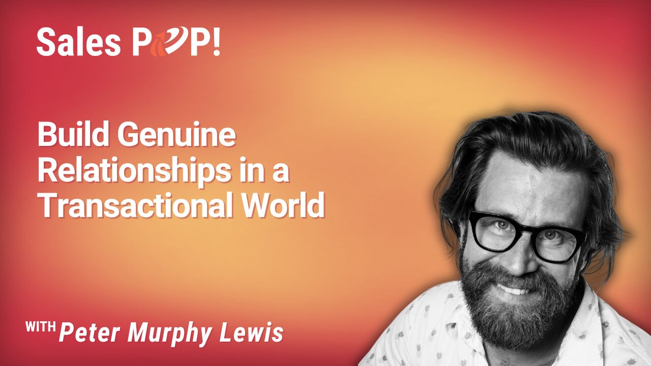 Building Genuine Relationships: Insights for CEOs (video) by Peter ...