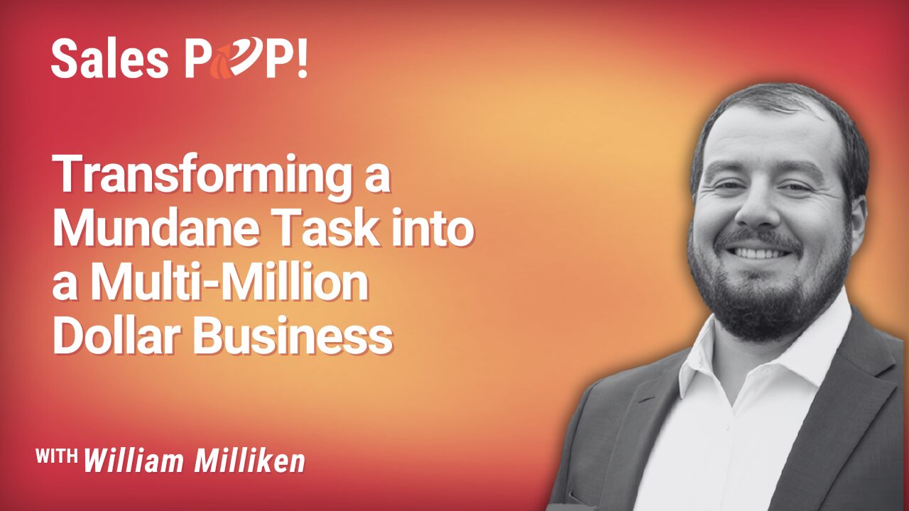 Transforming a Mundane Task into a Multi-Million Dollar Business (video ...